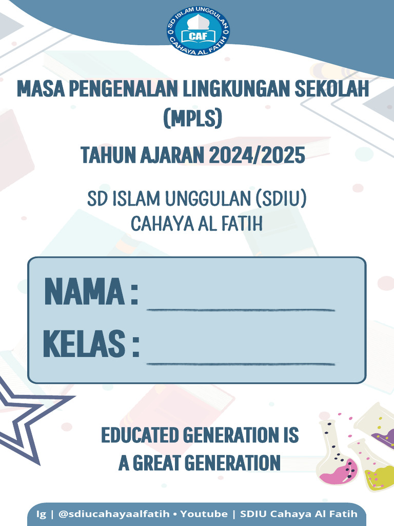 Name Tag Kelas 1 SDIU CAF | PDF