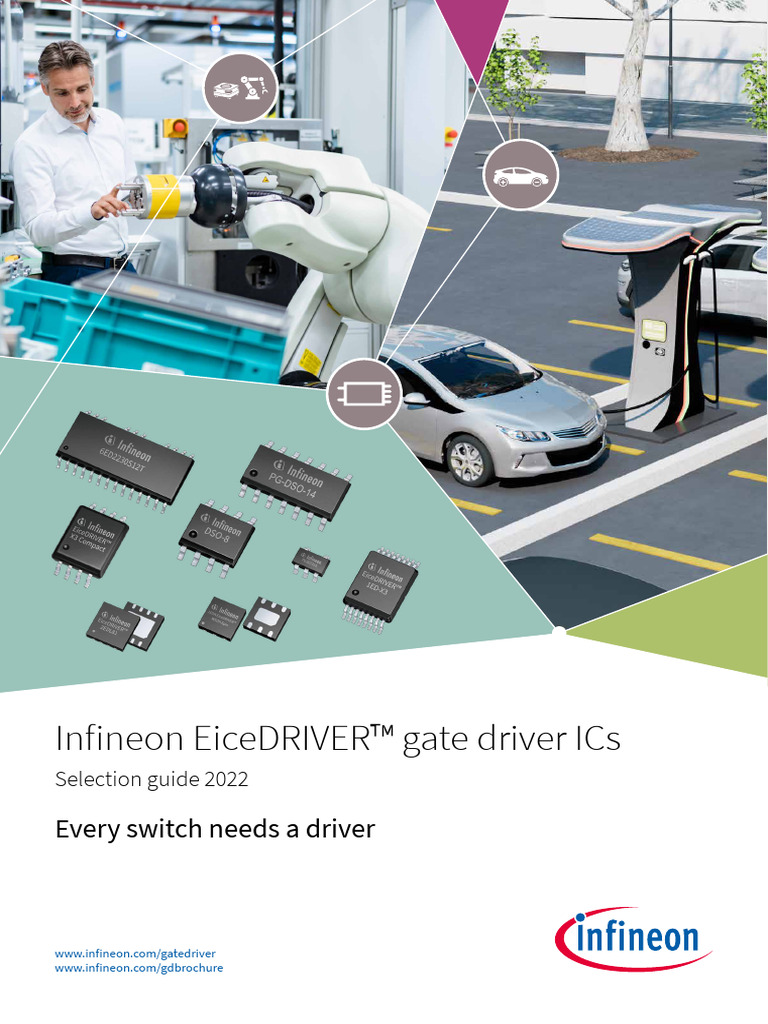 Infineon EiceDRIVER Gate Driver ICs ProductSelectionGuide v02 00 en | PDF