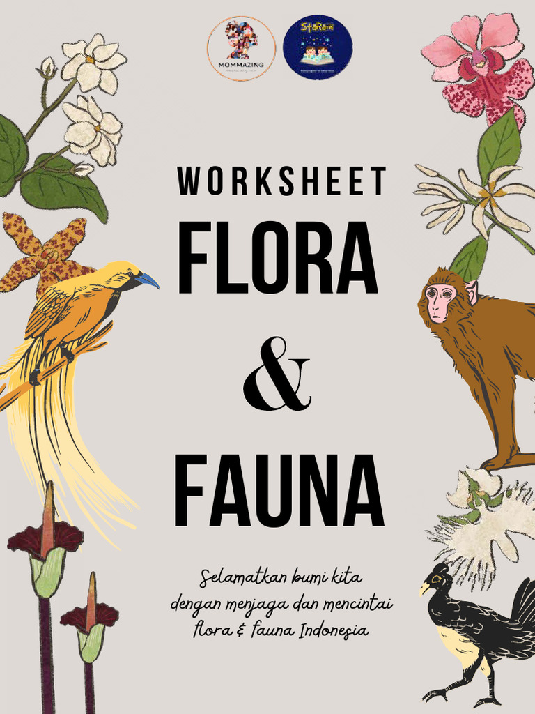 Worksheet Flora Fauna 2024 | PDF