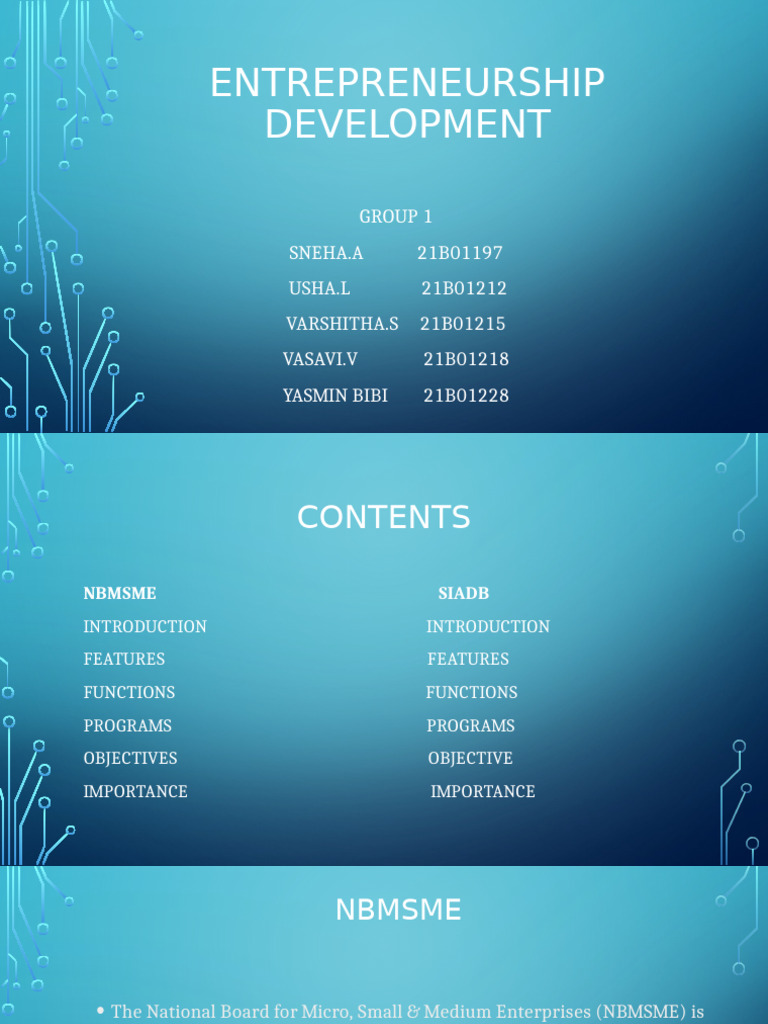 Entrepreneurship Development | PDF