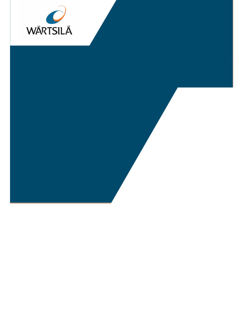 Technical Specification Wartsila | PDF