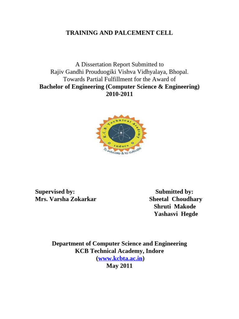 TNP Final Report | PDF