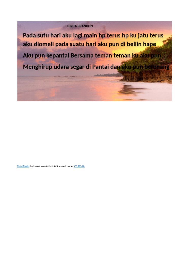 Cerita Brandon | PDF