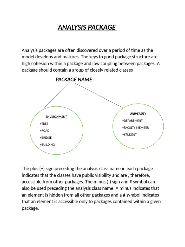 Analysis Package | PDF
