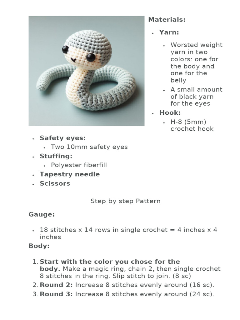 Snake Pdf
