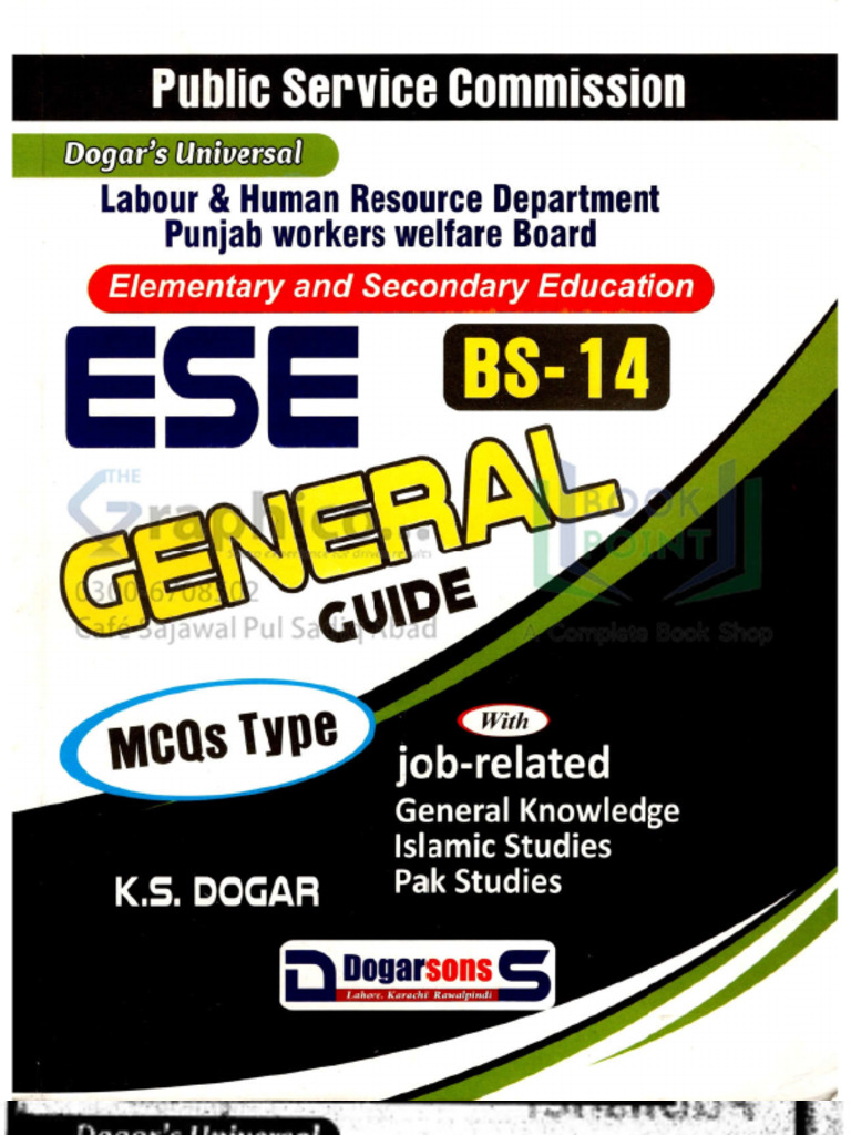 Dogar ESE General | PDF