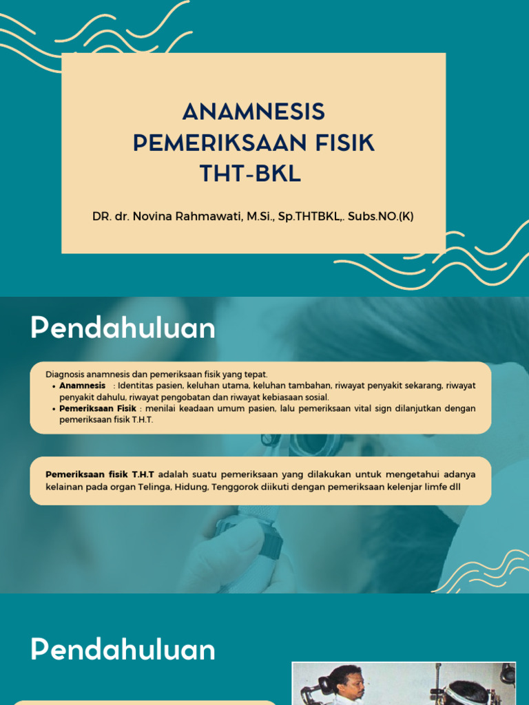 Anamnesis Da PF THT | PDF