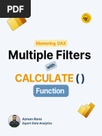 DAX Functions Cheat Sheet | PDF