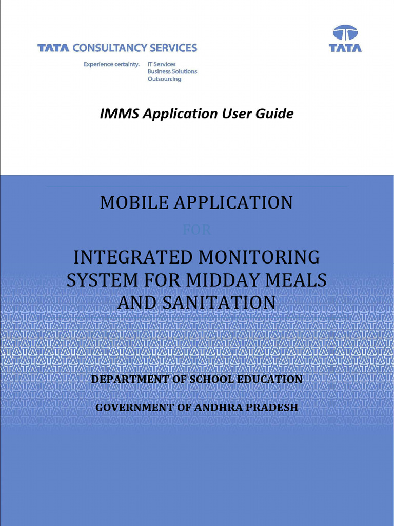Imms App User Manuals | PDF
