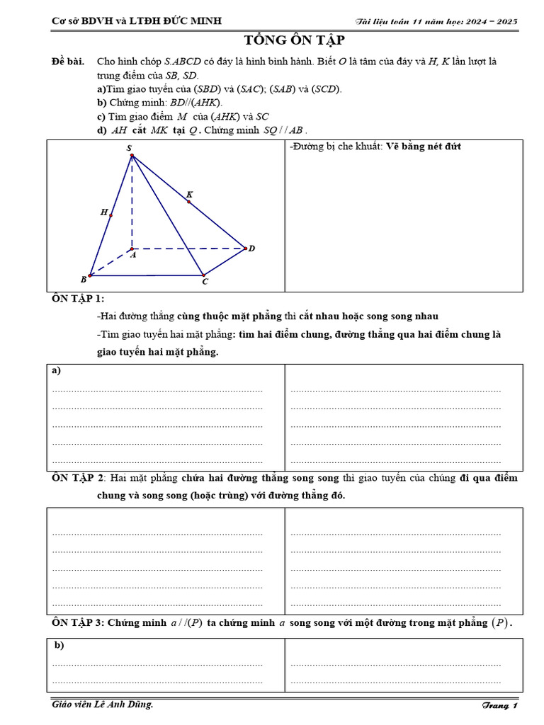 Tăng Cư NG HHKG 1 | PDF