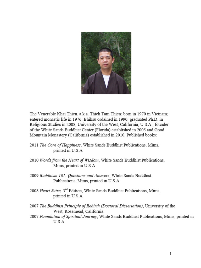 Buddhism 101 English Final | PDF