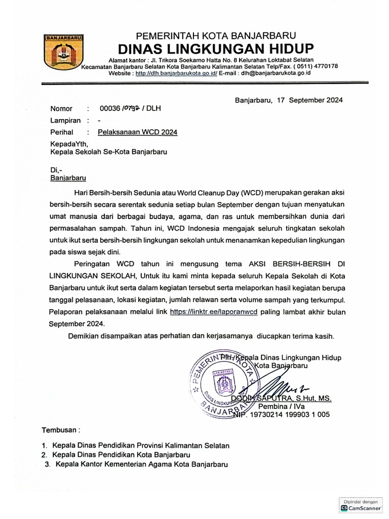 Pelaksanaan WCD 2024 | PDF