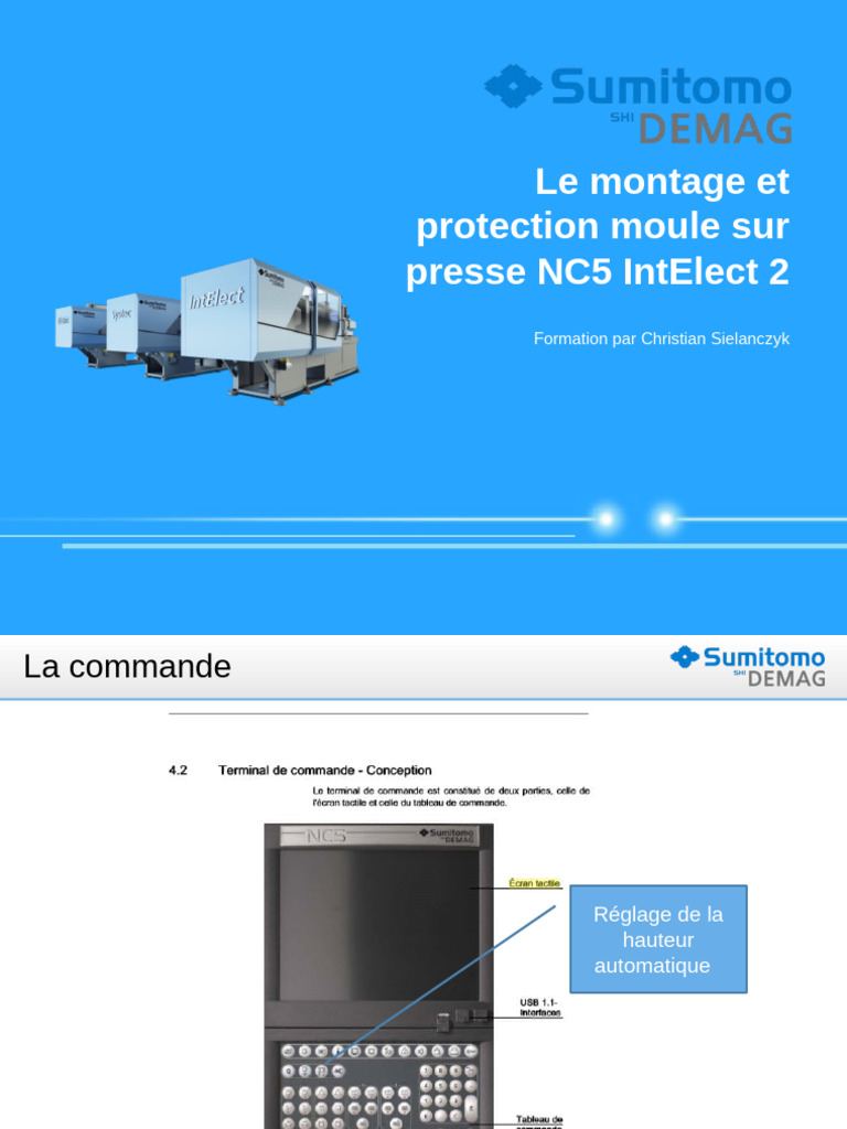 RÃ©glage de La Protection Moule Sur NC5 IntElect 2 | PDF