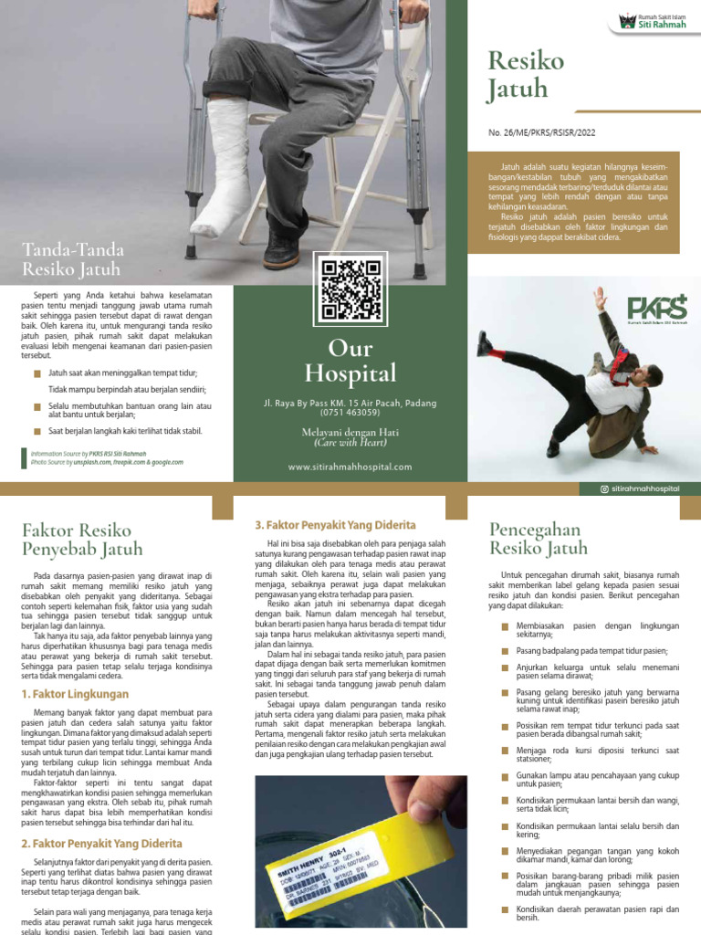 Leaflet Resiko Jatuh | PDF