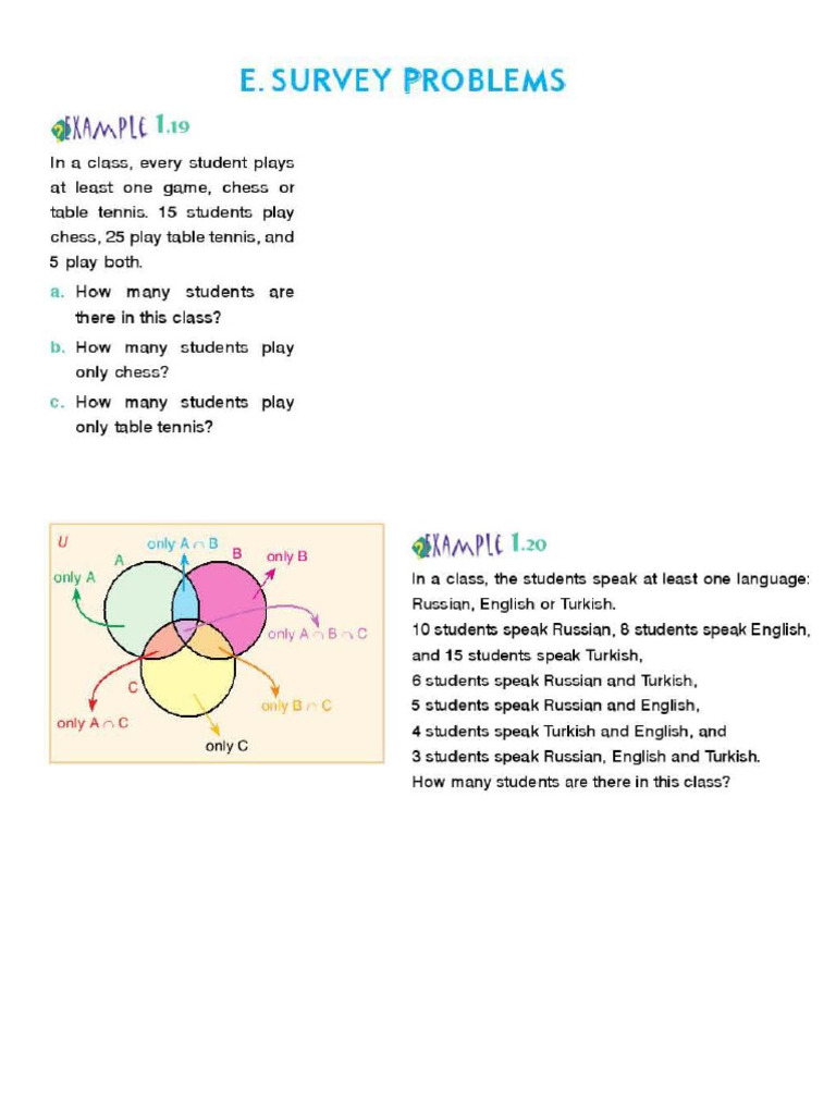 5 Survey Problems | PDF