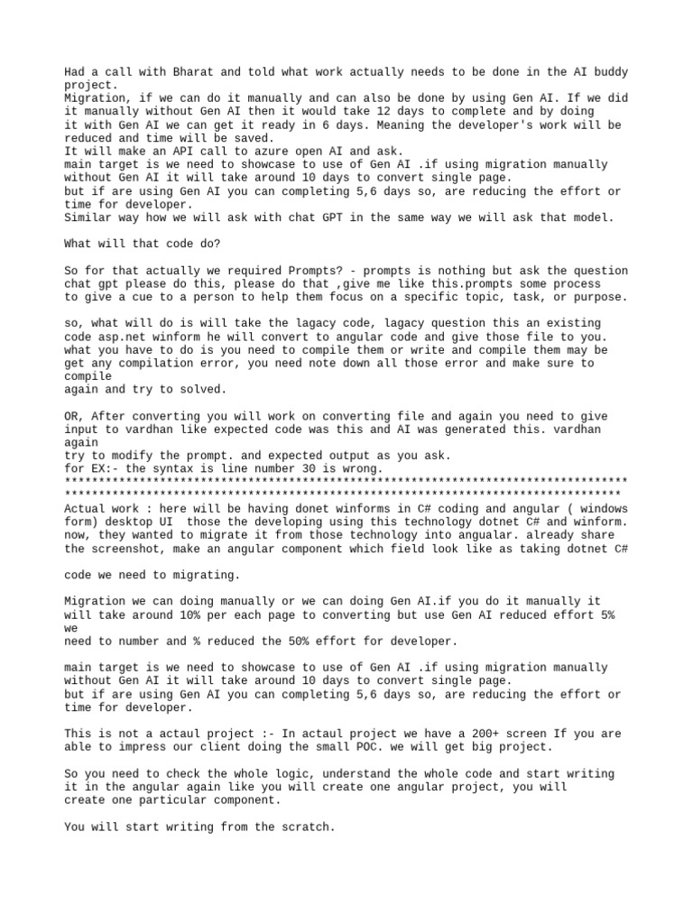 AI Buddy Works | PDF