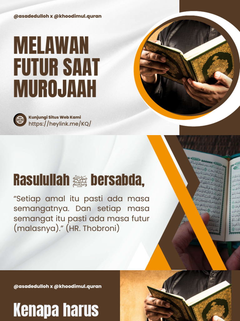 Melawan Rasa Futur Saat Murojaah (1) - Compressed | PDF
