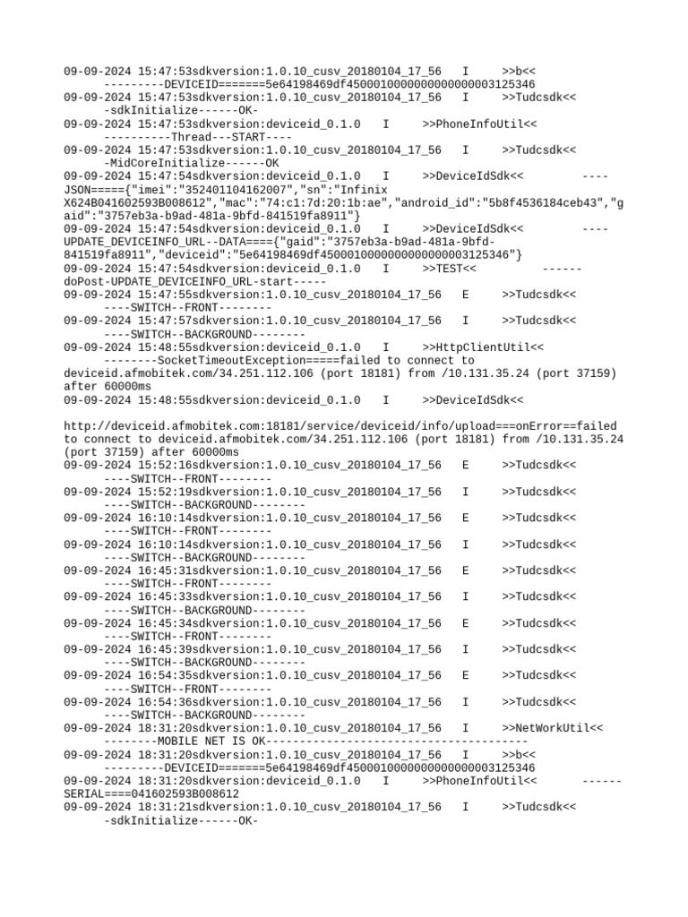 Java Log | PDF Java Log | PDF