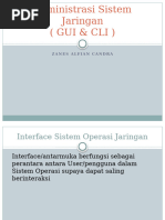 Perbandingan Antarmuka CLI dan GUI | PDF