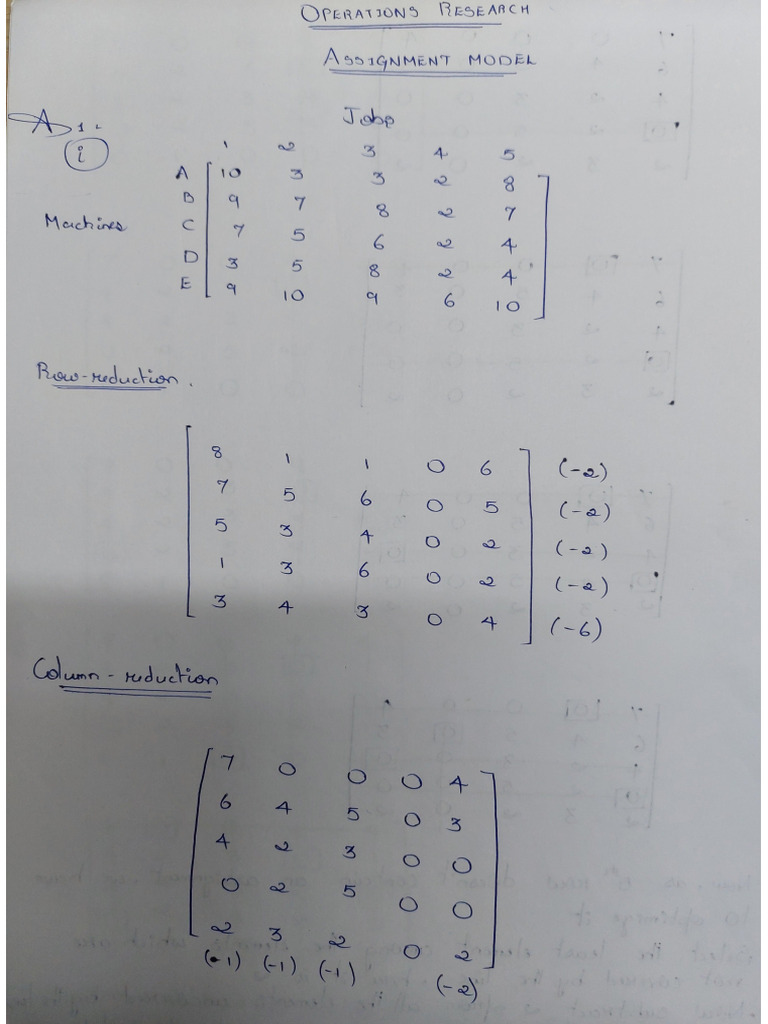 Assignment Model Answers | PDF