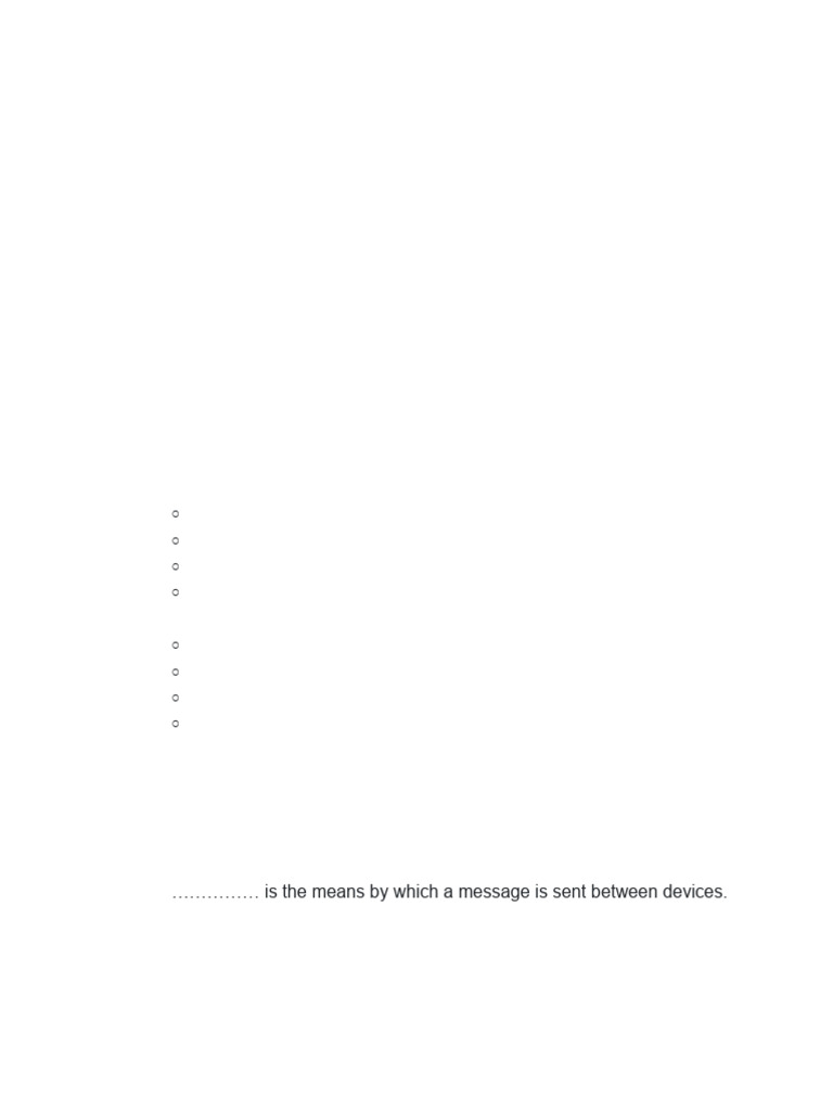 Class 10 Information Technology Set 4 With Solutions | PDF