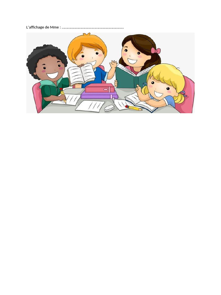 L'affichage de Mme | PDF