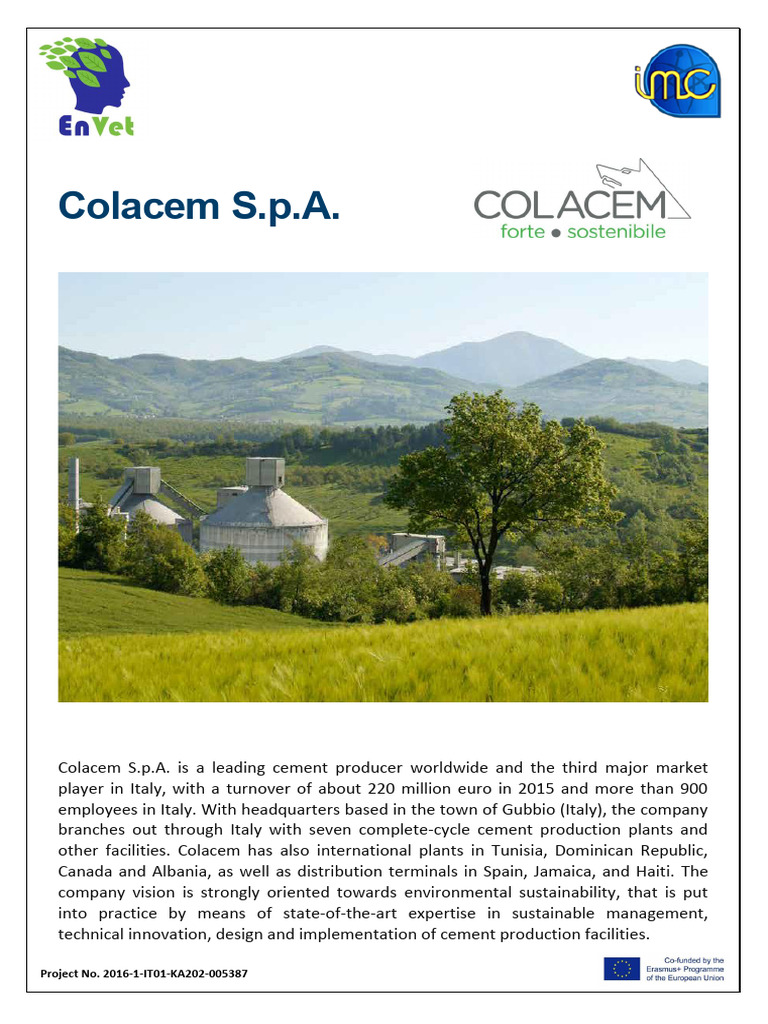 Colacem - Case Study | PDF