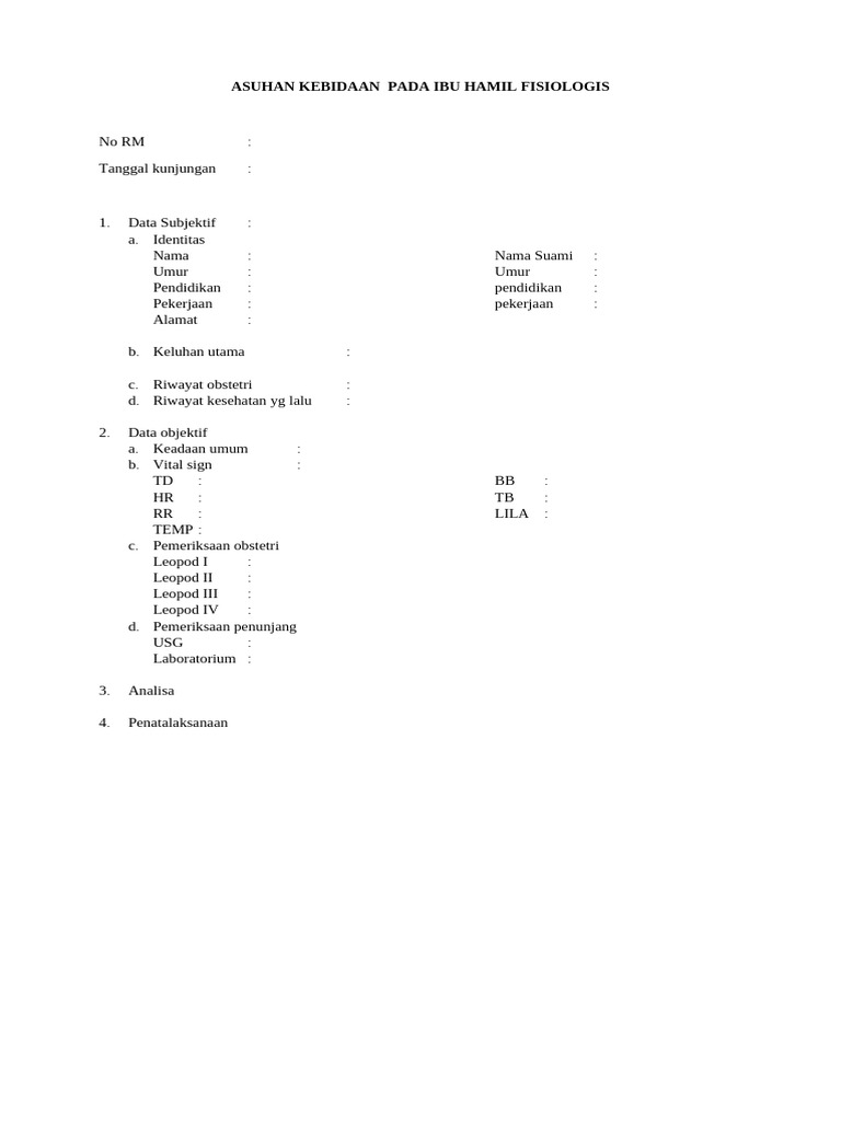 Askeb Pada Ibu Hamil | PDF