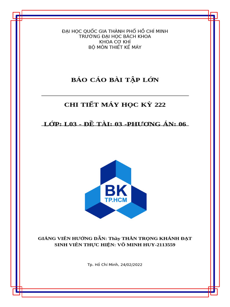 Võ Minh Huy 525535 Assignsubmission File L03 Final VoMinhHuy 2113559 | PDF