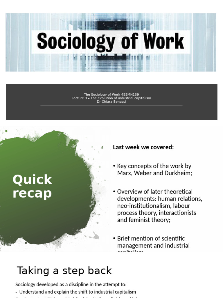 Lecture 3 - Slides | PDF