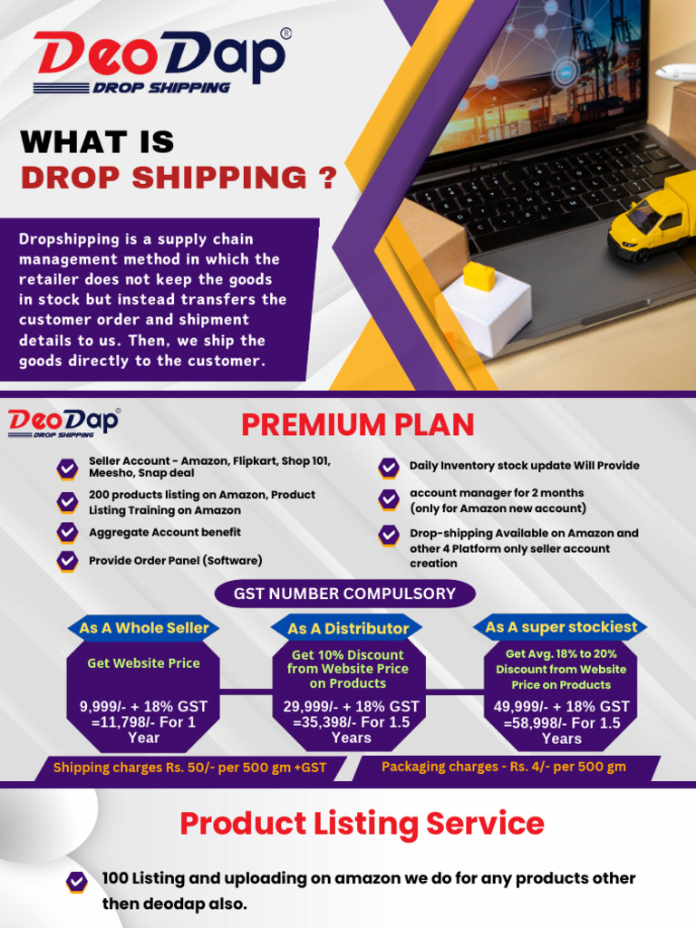 Dropshipping Solutions for Sellers | PDF | Marketing | Business Economics