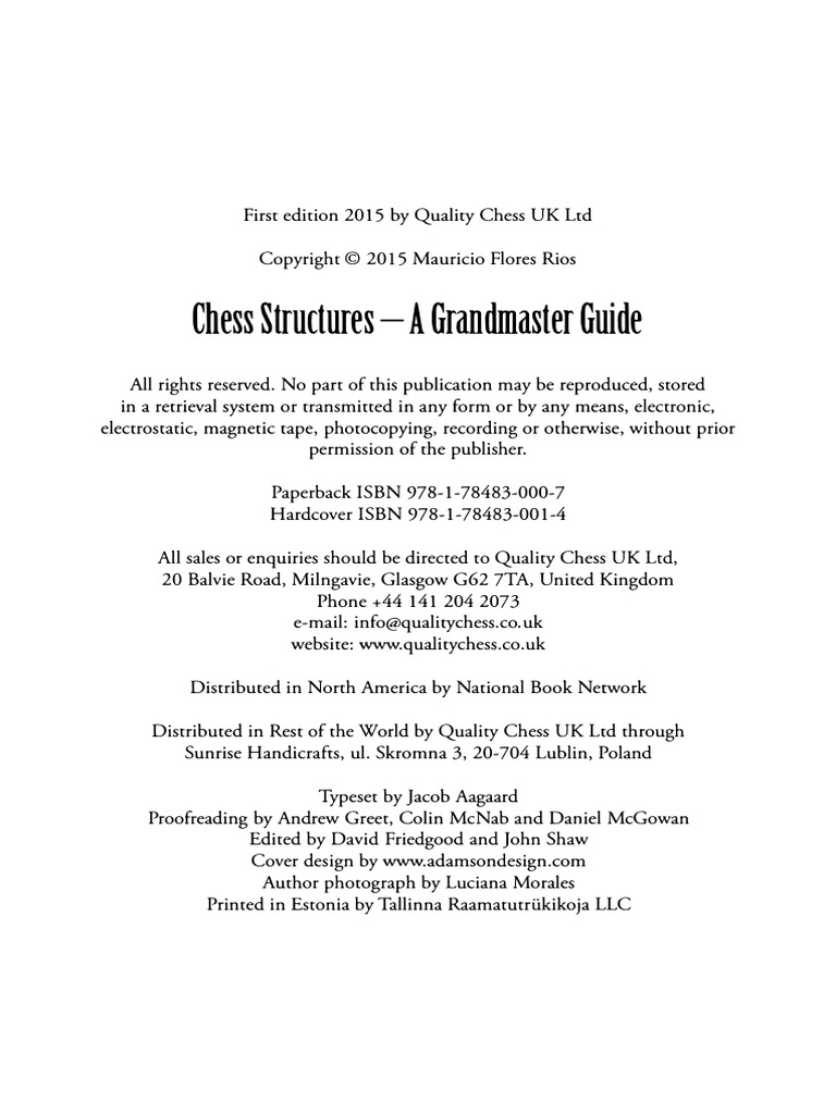 Mauricio-Flores-Rios-Chess-Structures-A-Grandmaster-Guide 2 | PDF
