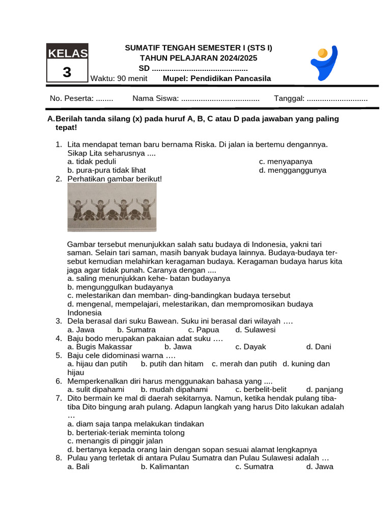 Sts Pancasila | PDF