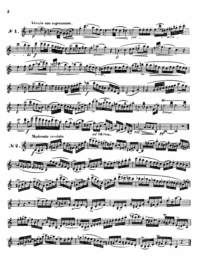 48 Ferling Etudes For Saxophone | PDF