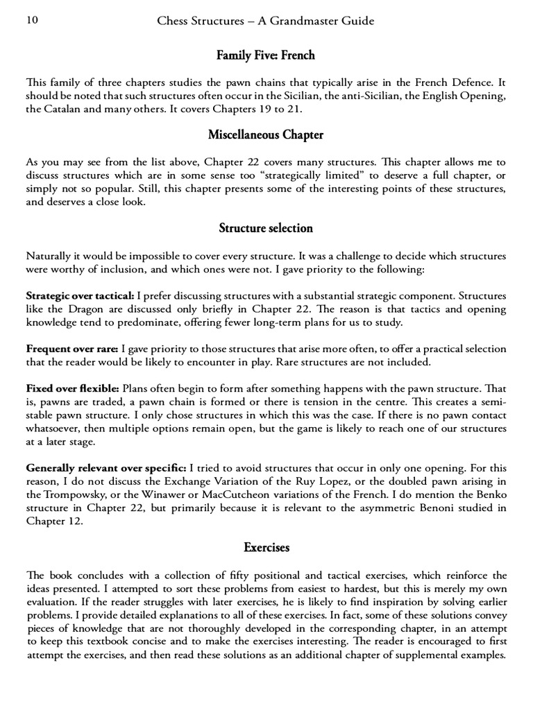 Mauricio-Flores-Rios-Chess-Structures-A-Grandmaster-Guide 9 | PDF