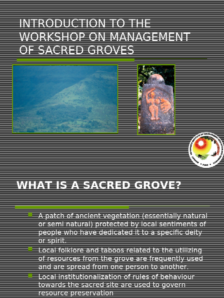 Sacred Groves | PDF