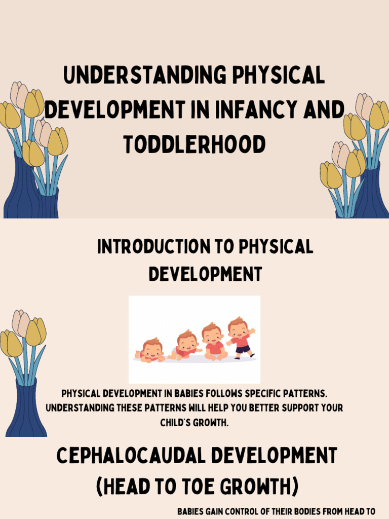 Physical Development in Infancy | PDF | Infants | Wellness