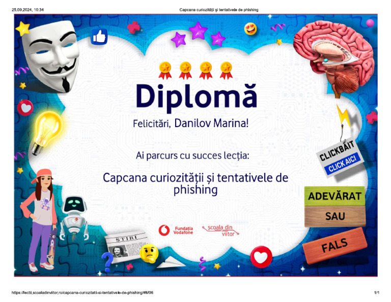 Diploma Danilov Indiciul 4 | PDF