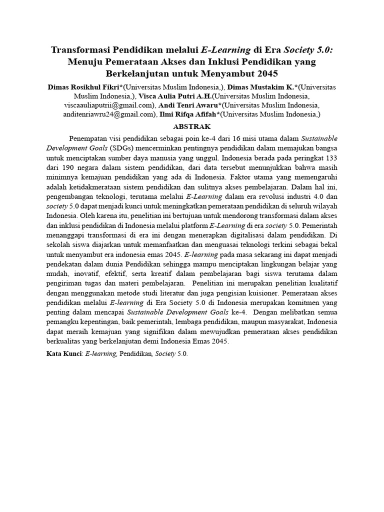 Abstrak Symposium | PDF