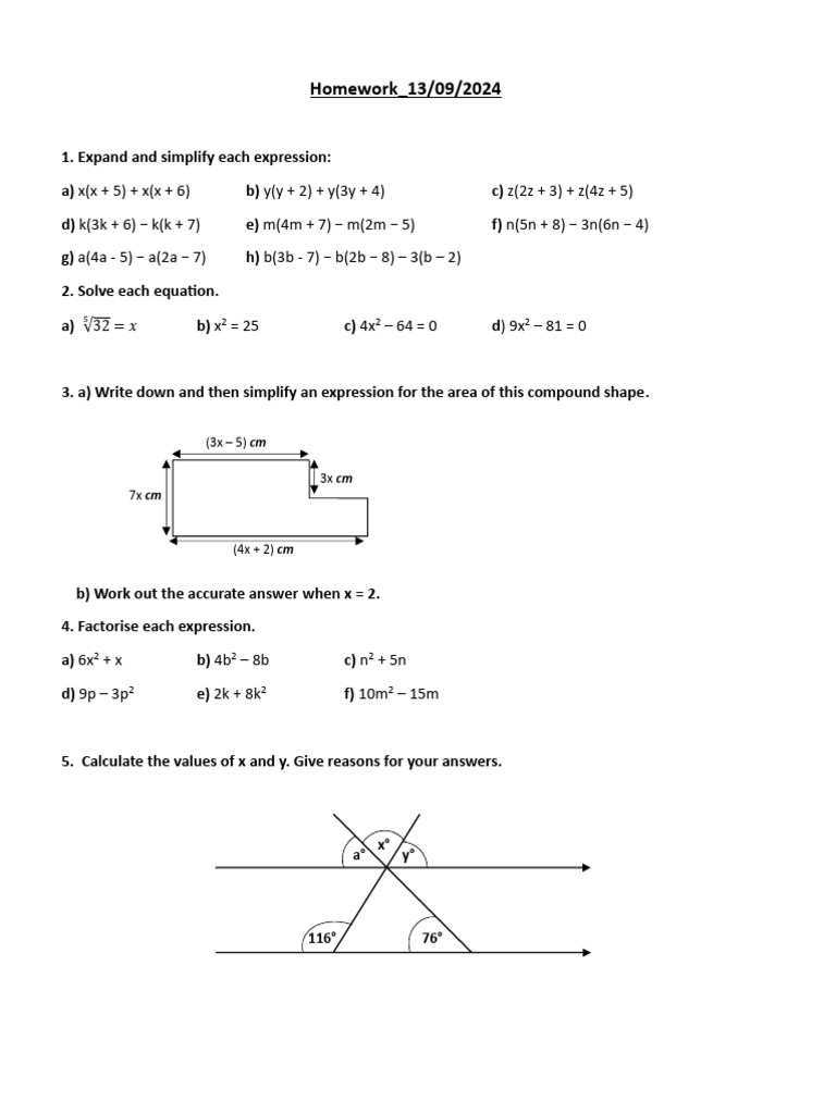Homework 13092024 | PDF