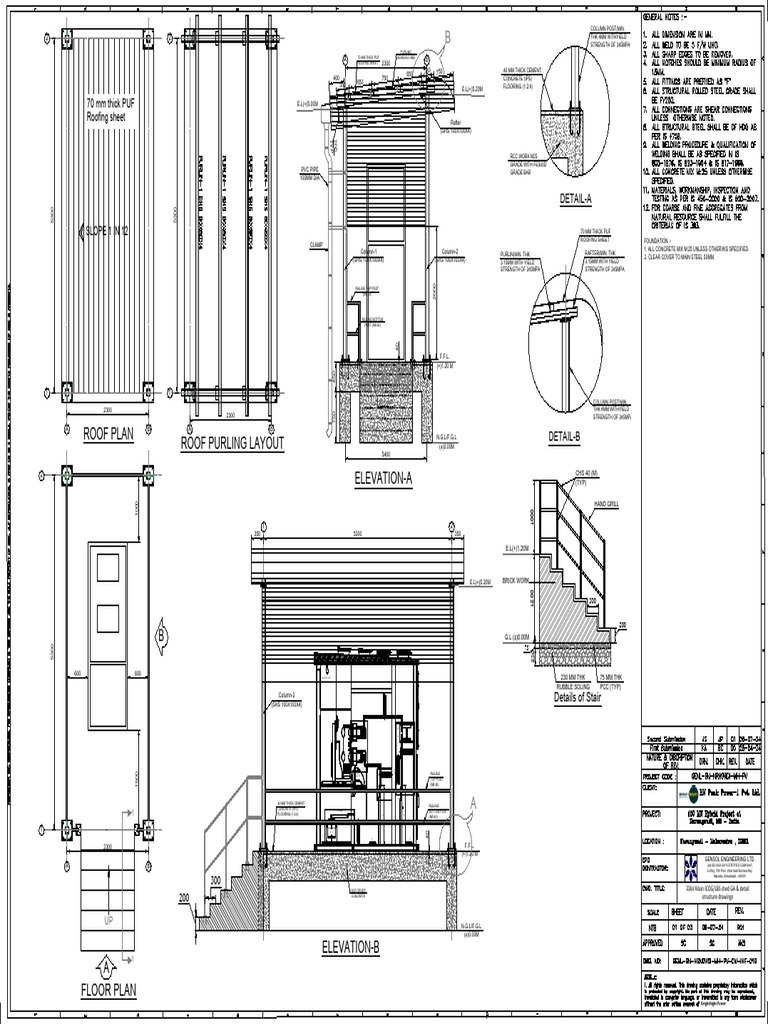 ICOG Panel Shed Drawing | PDF