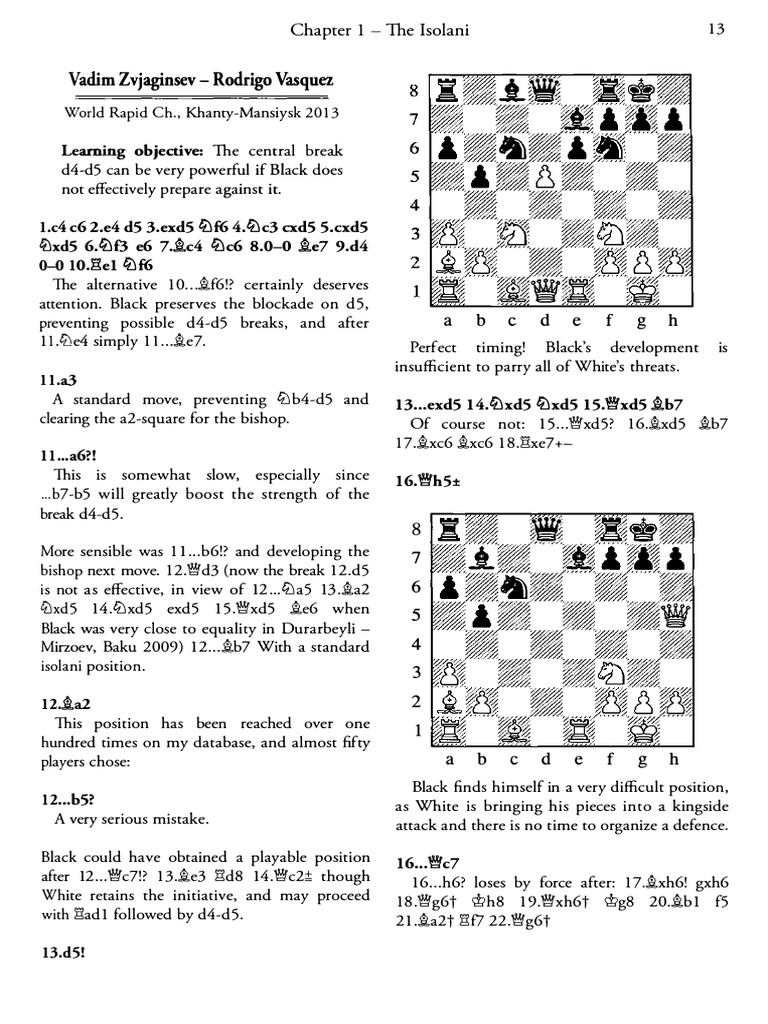 Mauricio Flores Rios Chess Structures A Grandmaster Guide 11 | PDF