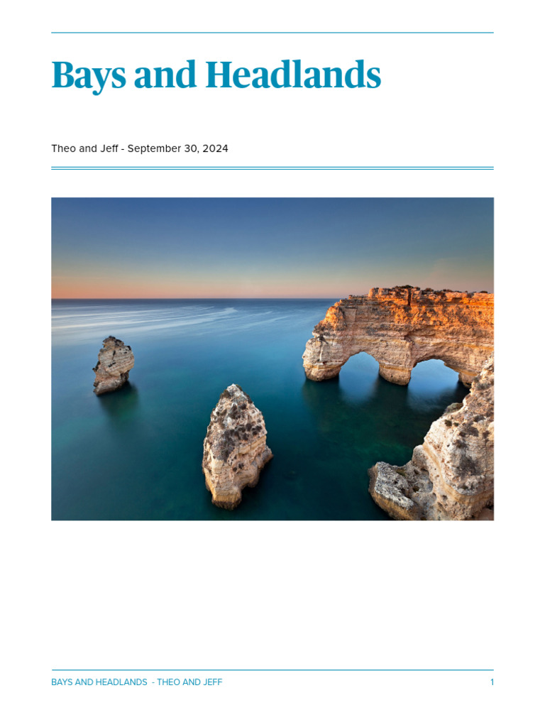 Bays and Headland Handout | PDF