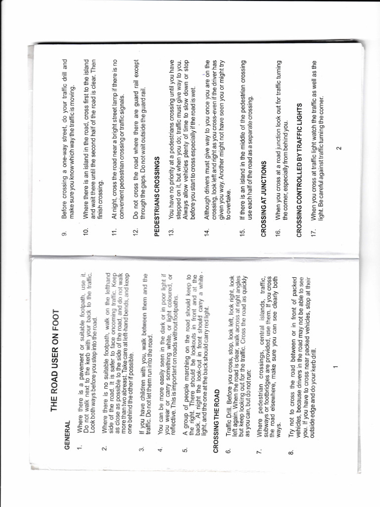 Ghana Highway Code | PDF