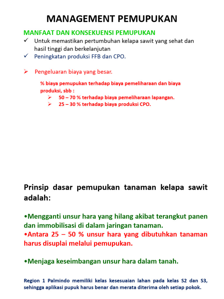 OPM 7 - Pemupukan MR BES | PDF