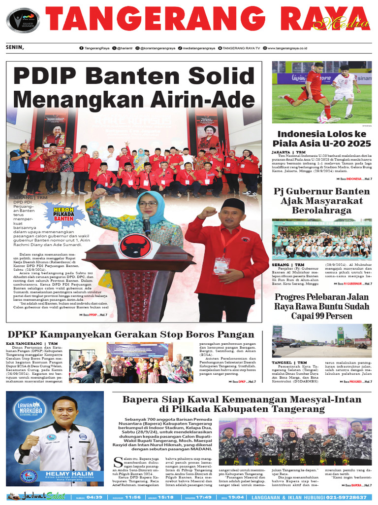 Koran Digital TR Edisi 30 September 2024 | PDF | Indonesia