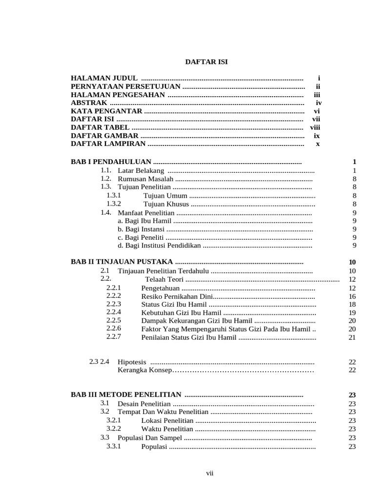 Daftar Isi KTI | PDF | Komputer | Teknologi & Rekayasa