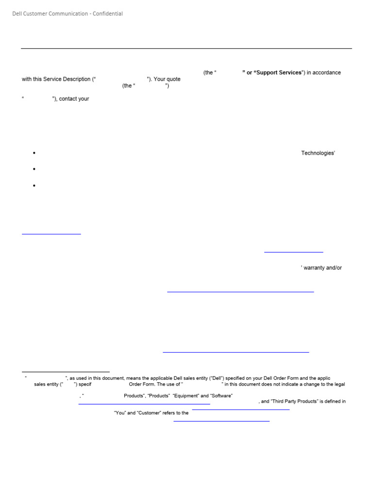 Dell Prosupport Plus For Infrastructure SD en | PDF