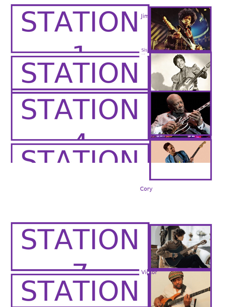 Guitar Posters Live | PDF