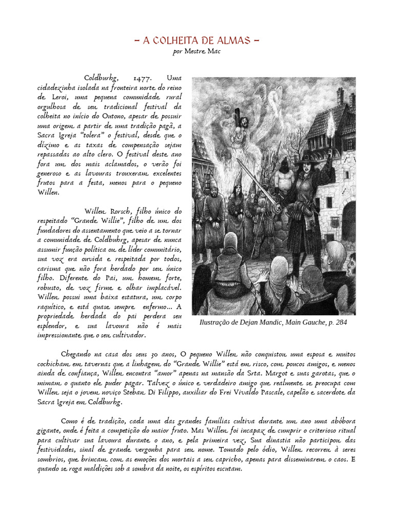 A Colheita de Almas | PDF